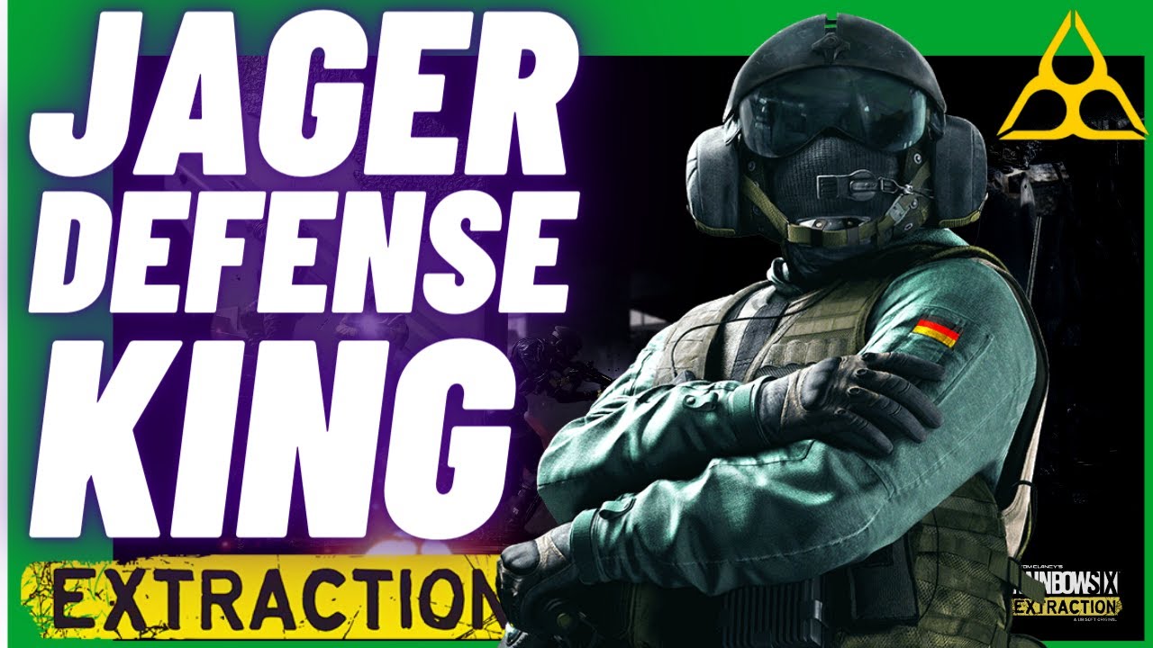 JAGER is INSANE in Rainbow Six Extraction! - Best Defense Operator in ...