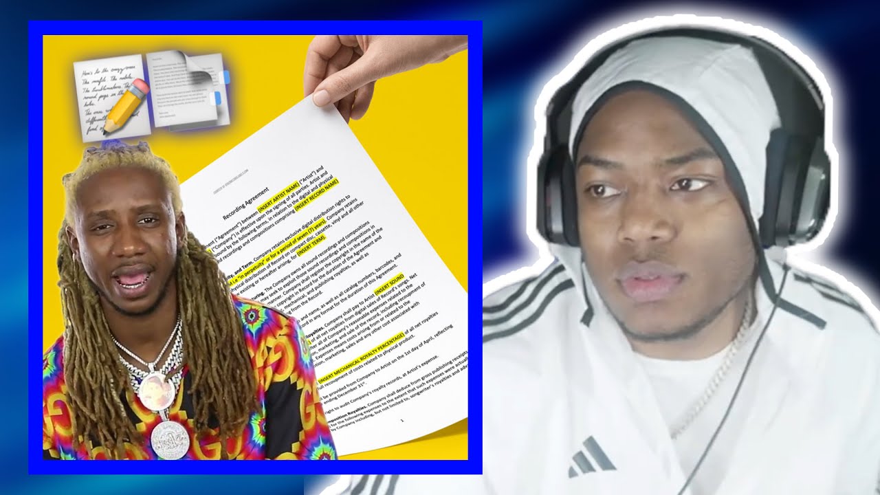 100K Track Gives Advice to Artists About Signing Contracts - YouTube