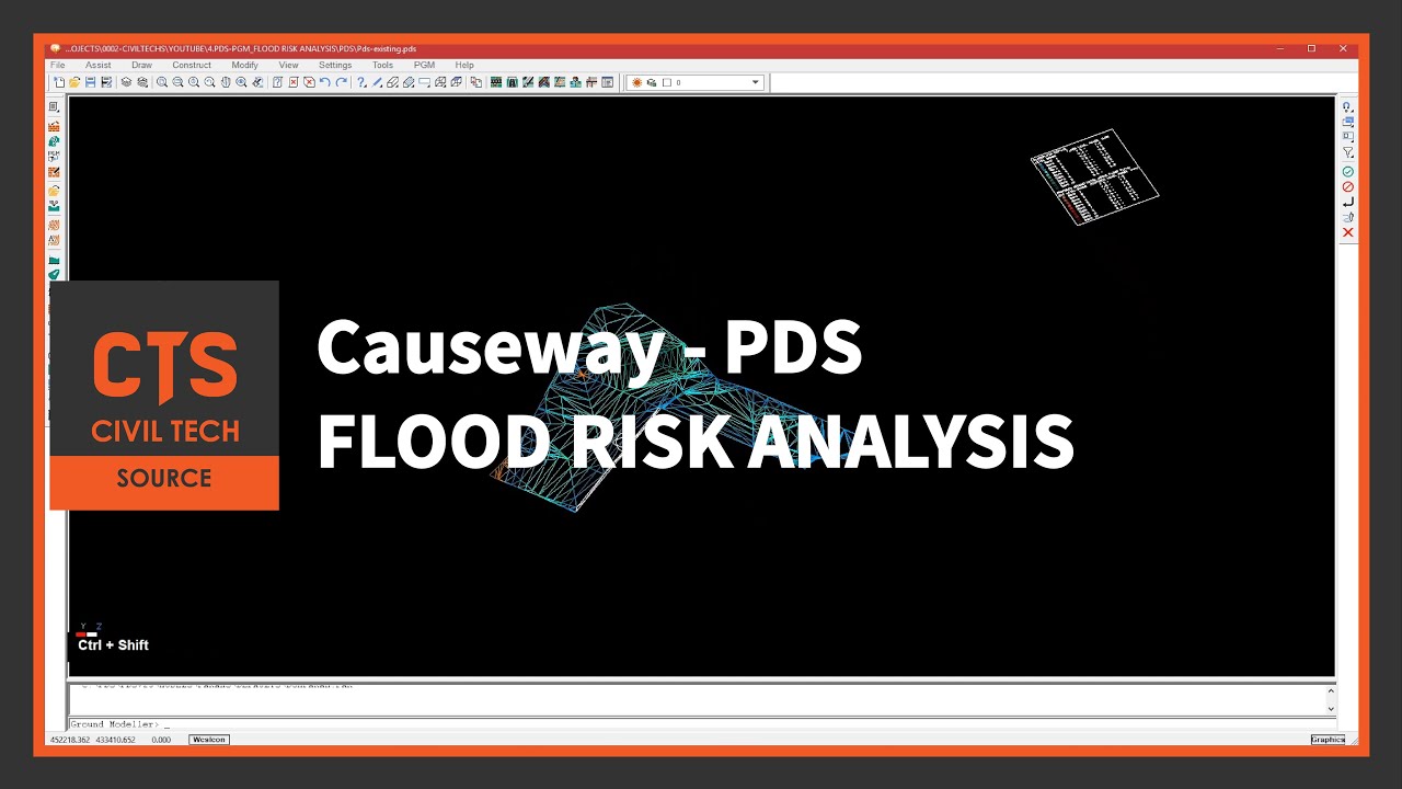 How to do a Flood Risk Analysis in PDS? - YouTube