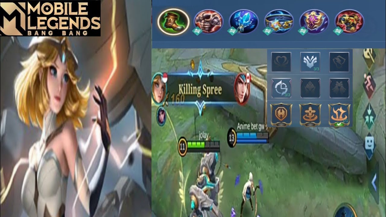 Game Play Mobile legends hero Edith - YouTube