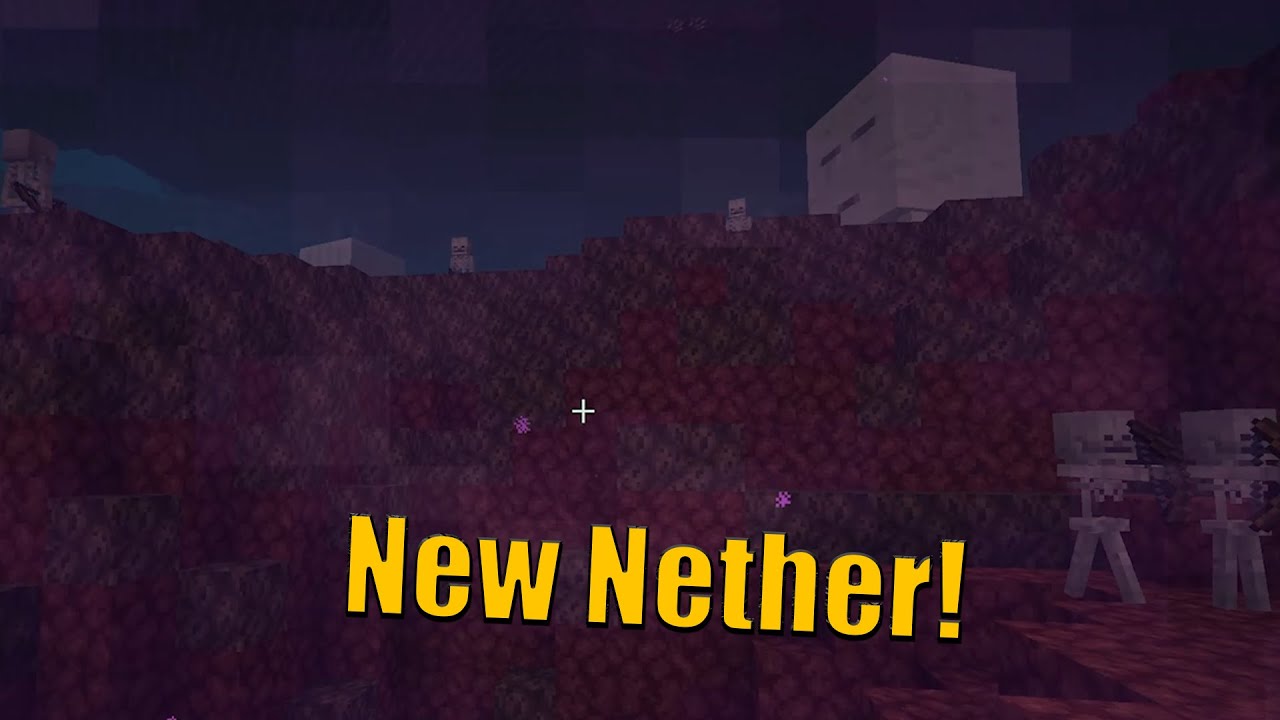 Minecraft 1.16 Snapshot! First to nether wins! - YouTube