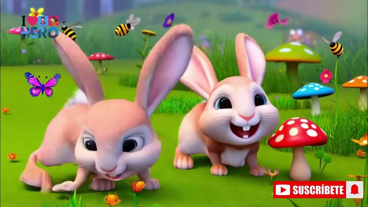 Rabbit Song Playing Along - Kids Nursery Rhymes | I ️HERO - YouTube