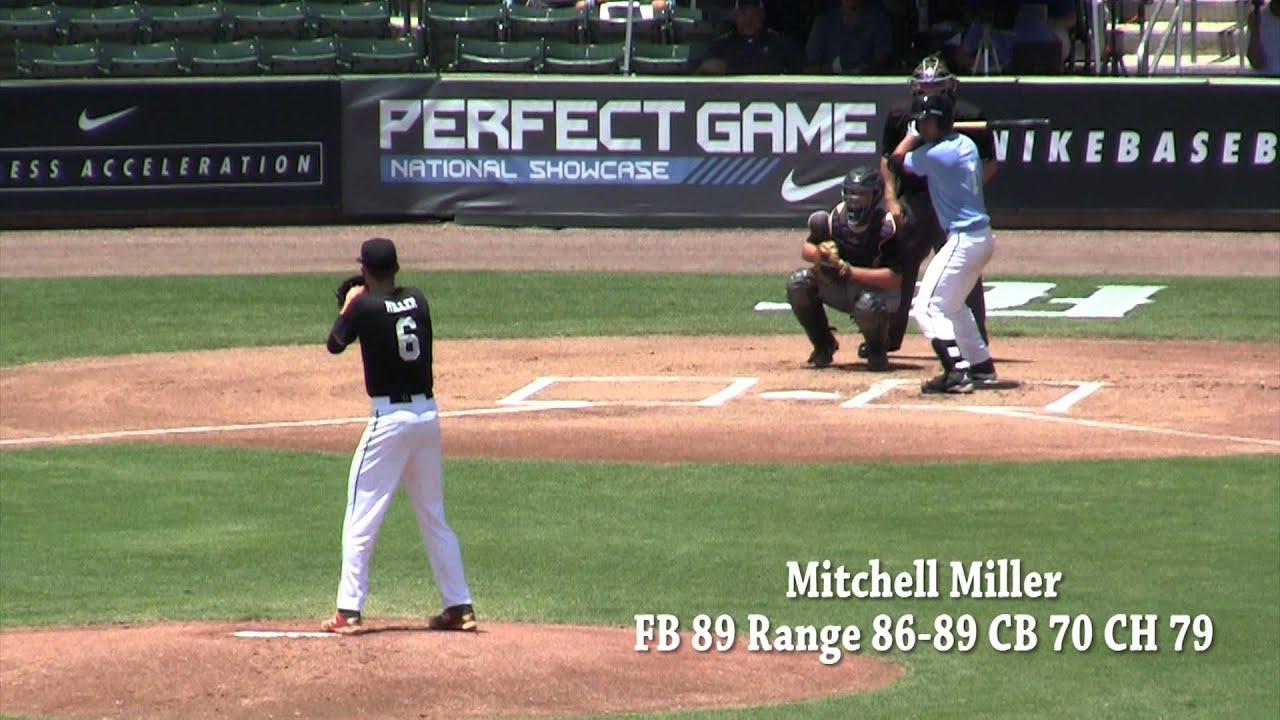 LHP Mitchell Miller from the 2015 PG National Showcase - YouTube