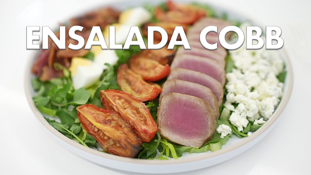 Ensalada cobb con taki taki de atún: ¡fresca, deliciosa e ...