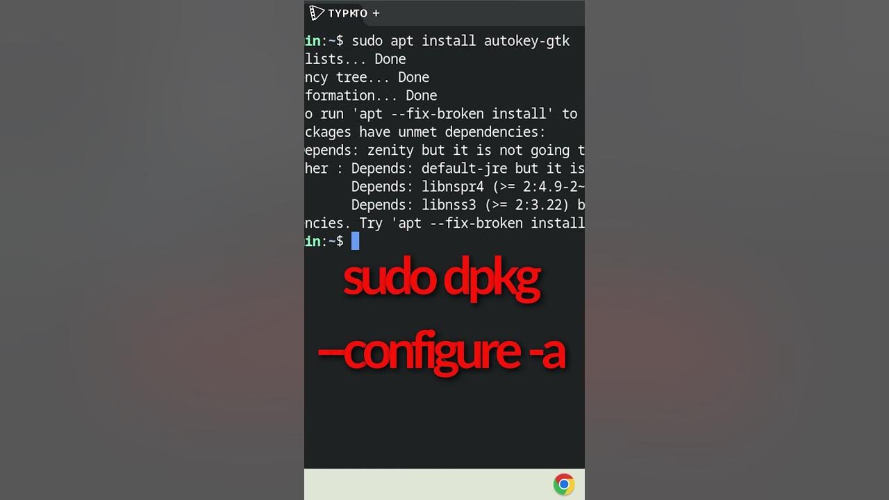 馃敡 隆error Dpkg Interrupted Resuelto En Linux Soluci贸n 2 馃殌 Youtube