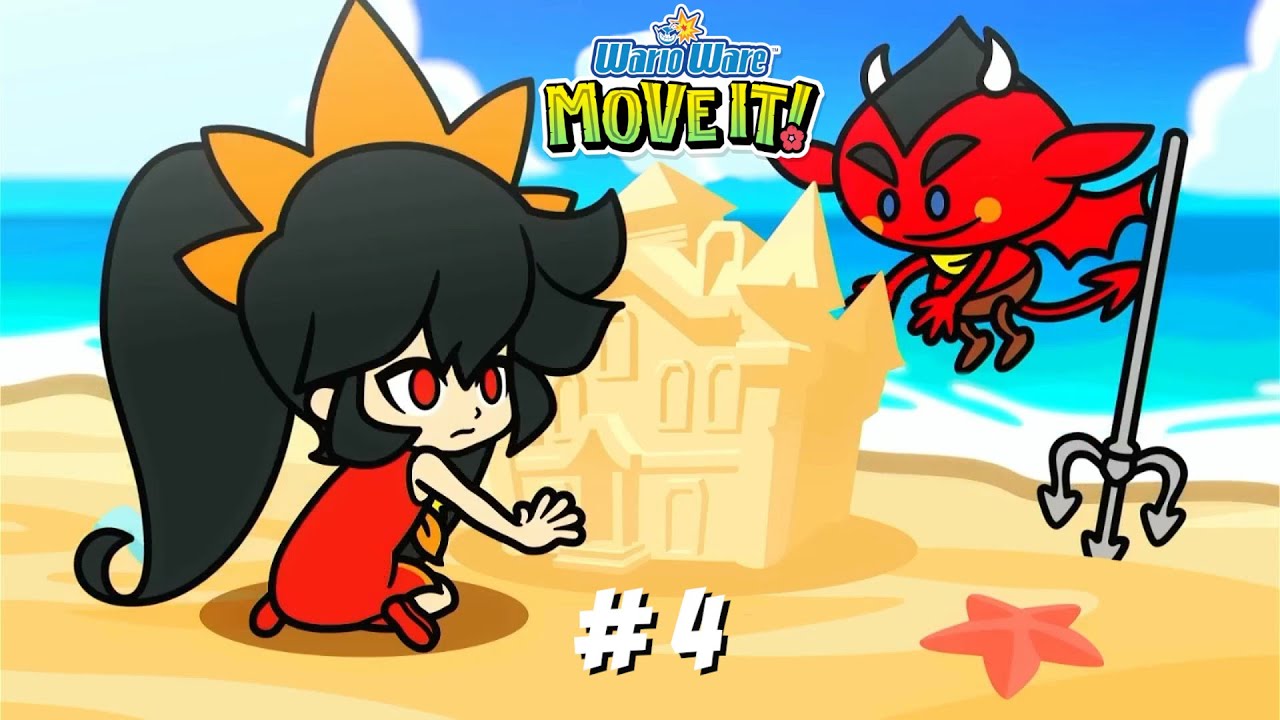 Warioware: Move It! Walkthrough 4: Ashley & Red Caveat Imptor - YouTube