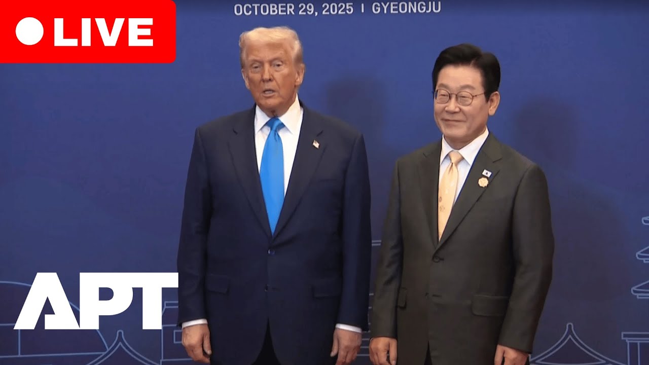 Watch Live: Trump Arrives as Special Guest at APEC 2025 Gala Dinner ...