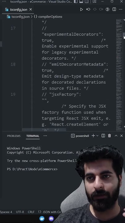 Setting Up Typescript With Expresscoding Programming Javascript Typescript Nodejs Youtube
