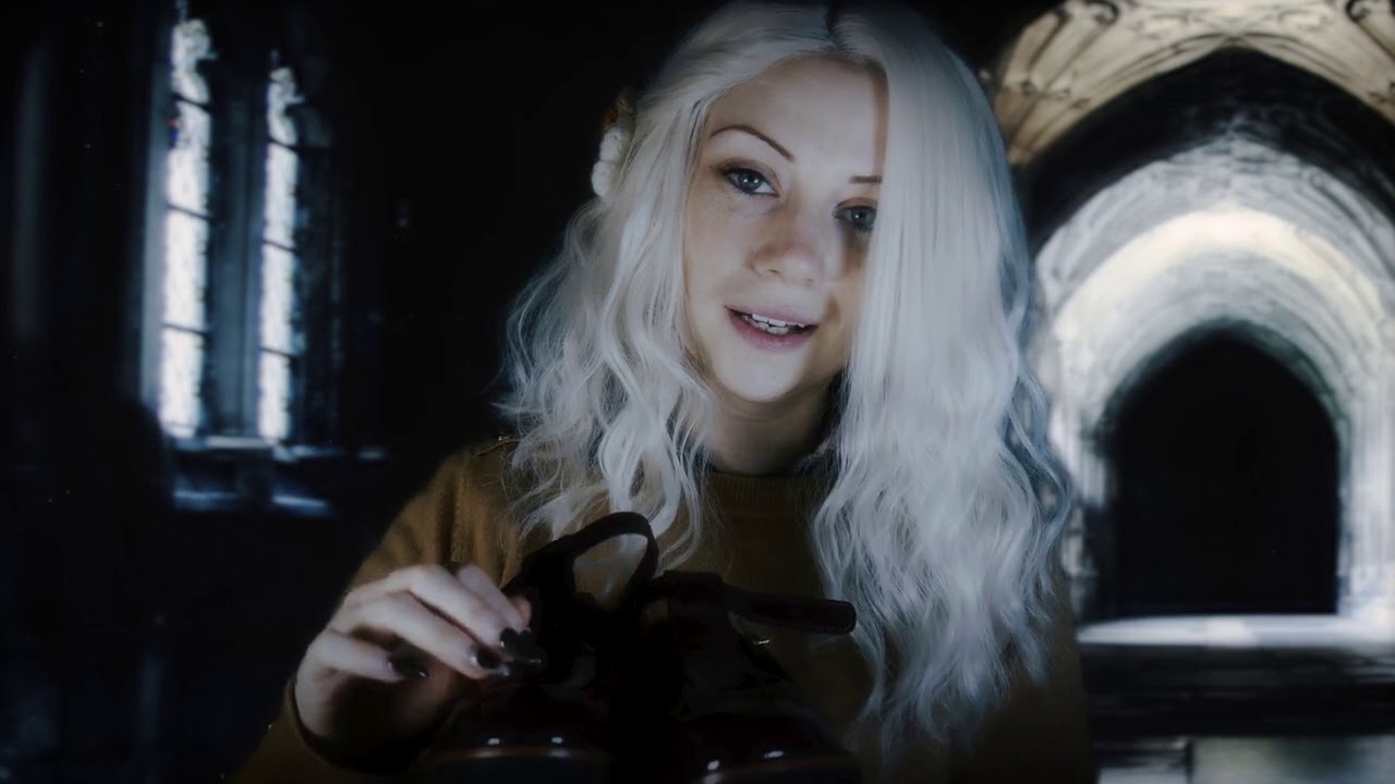 ASMR - Luna tries spells to move her feet from the ground. - YouTube