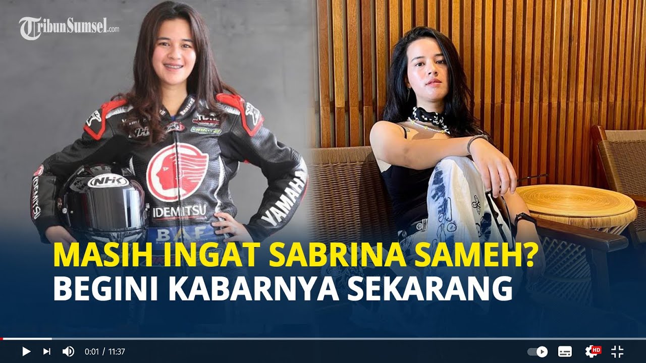 Masih Ingat Sabrina Sameh? Pembalap Motor dan Mobil Wanita Indonesia ...