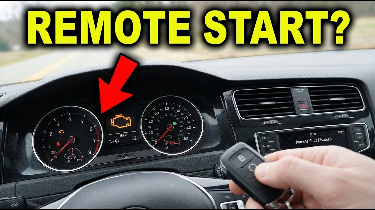 How Do I Make A Remote Start Work With A Check Engine Light On? - YouTube