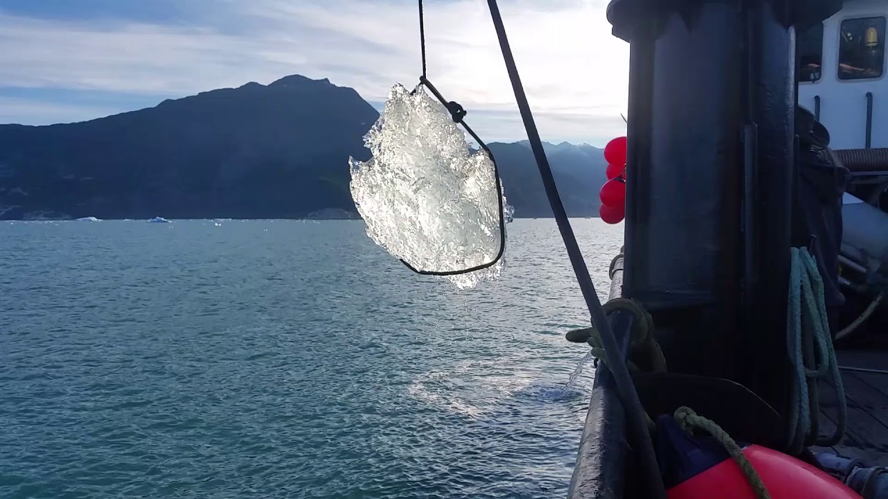 Iceberg fishing! - YouTube