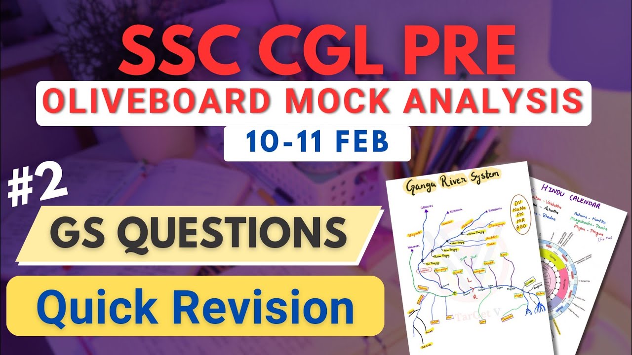 Oliveboard Mock 10-11 Feb GS Analysis | GS 2 Quick Revision | Notes by ...