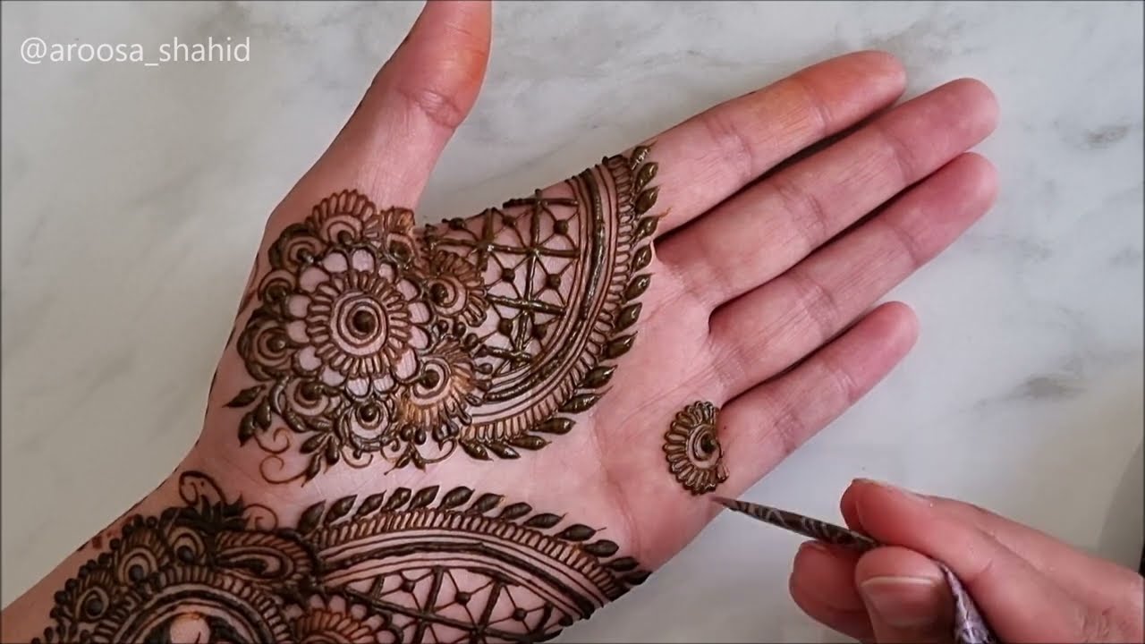 Very intricate Bridal henna design for brides #bridalmehndi #mehndi ...