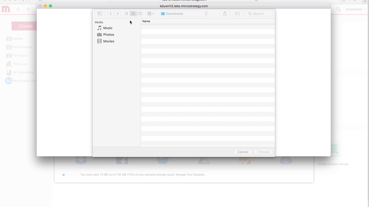 Uploading an XML file into MicroStrategy - YouTube