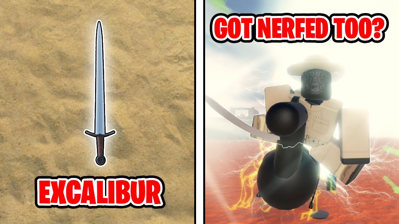 Excalibur Got Nerfed Too? - Dead Rails Roblox - YouTube