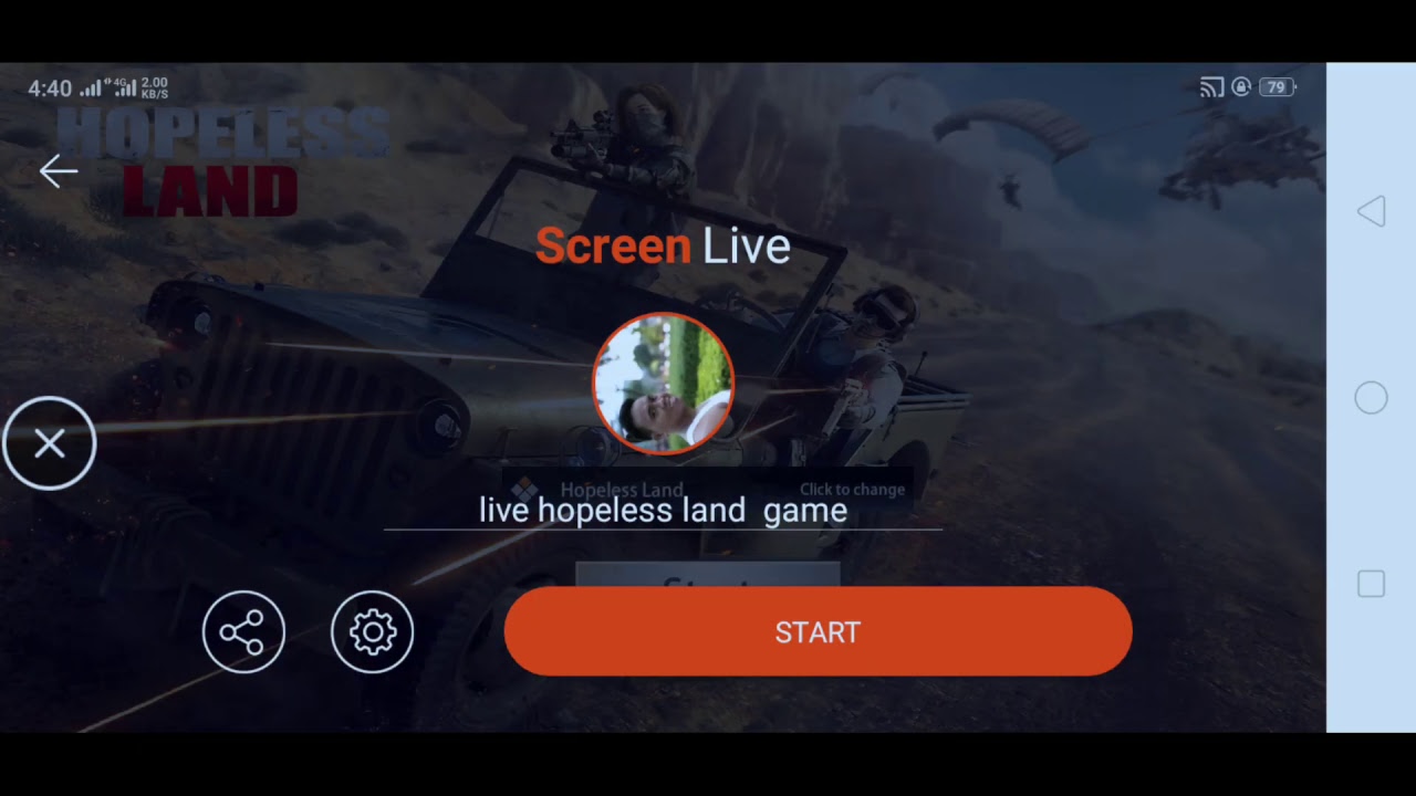 live hopeless land game - YouTube