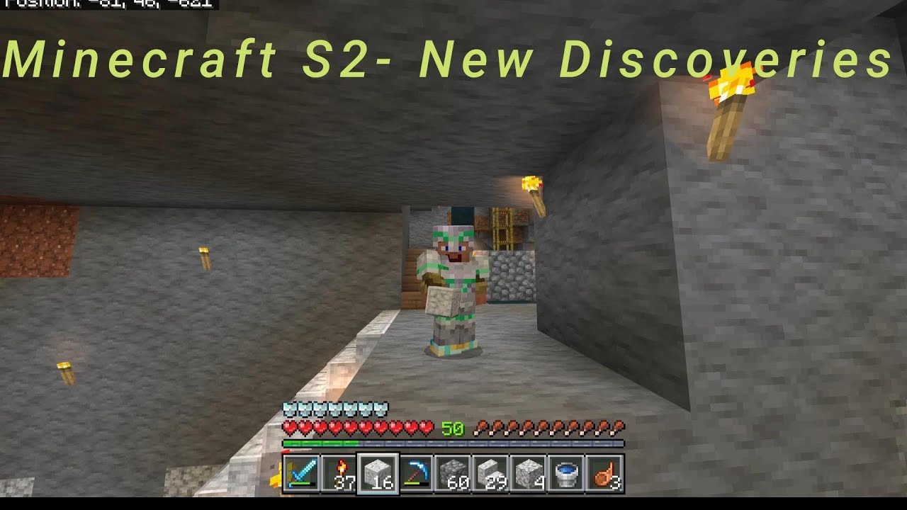Minecraft S2 Mine Discoveries - YouTube