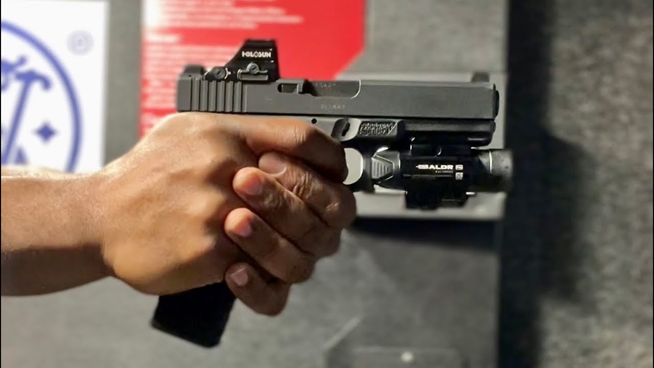 Glock 20 Gen3 with new mag extensions - YouTube