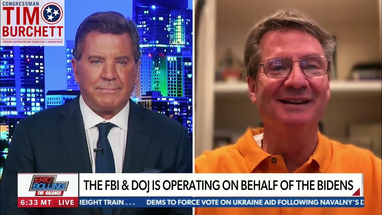 Rep. Burchett joins Eric Bolling alphabet agency weaponization - YouTube