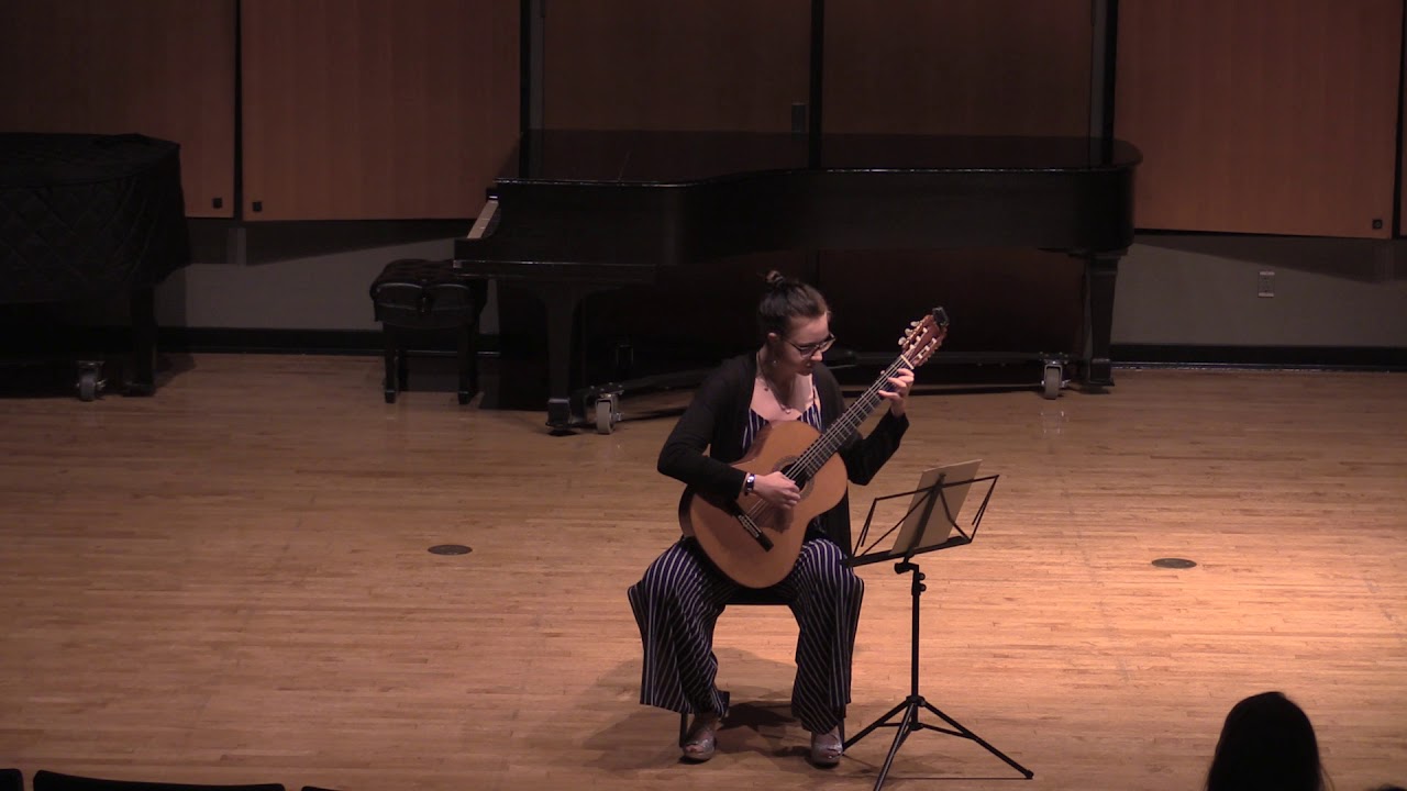 Estudios Sencillos (Etudes simples) VI - Leo Brouwer, performed by ...