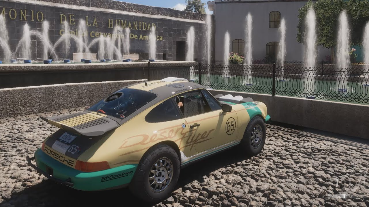 Porsche desert flyer | Forza Horizon 5 | logitech gamepad f310 - YouTube