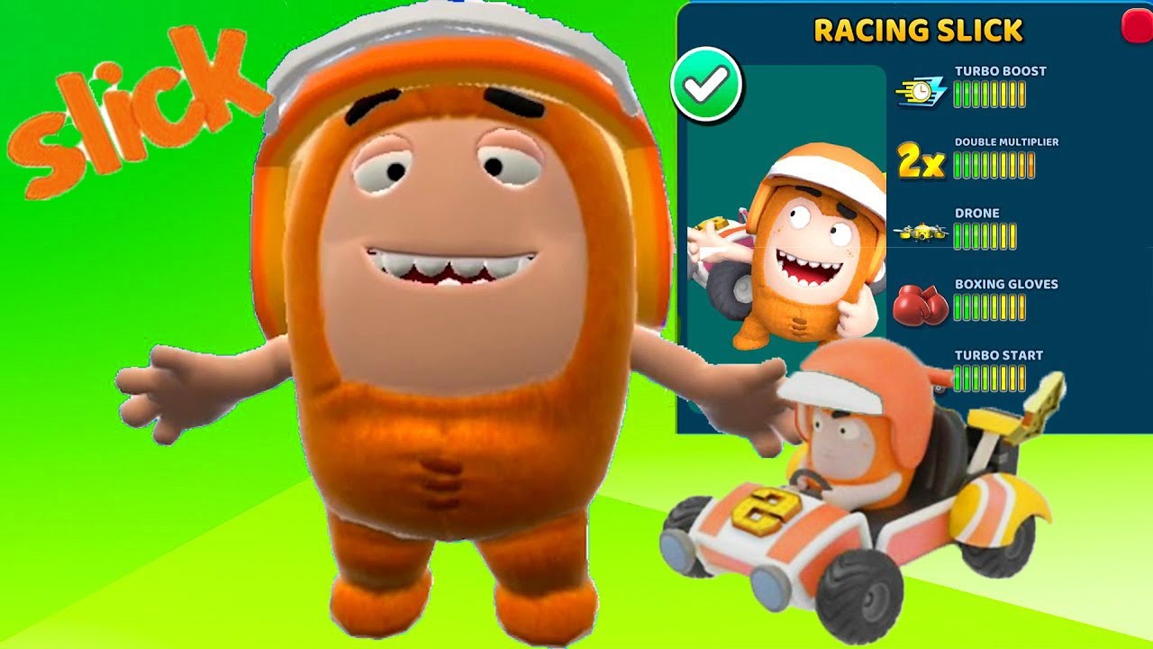 Oddbods Turbo Run - Racing Slick run - Android Gameplay - YouTube