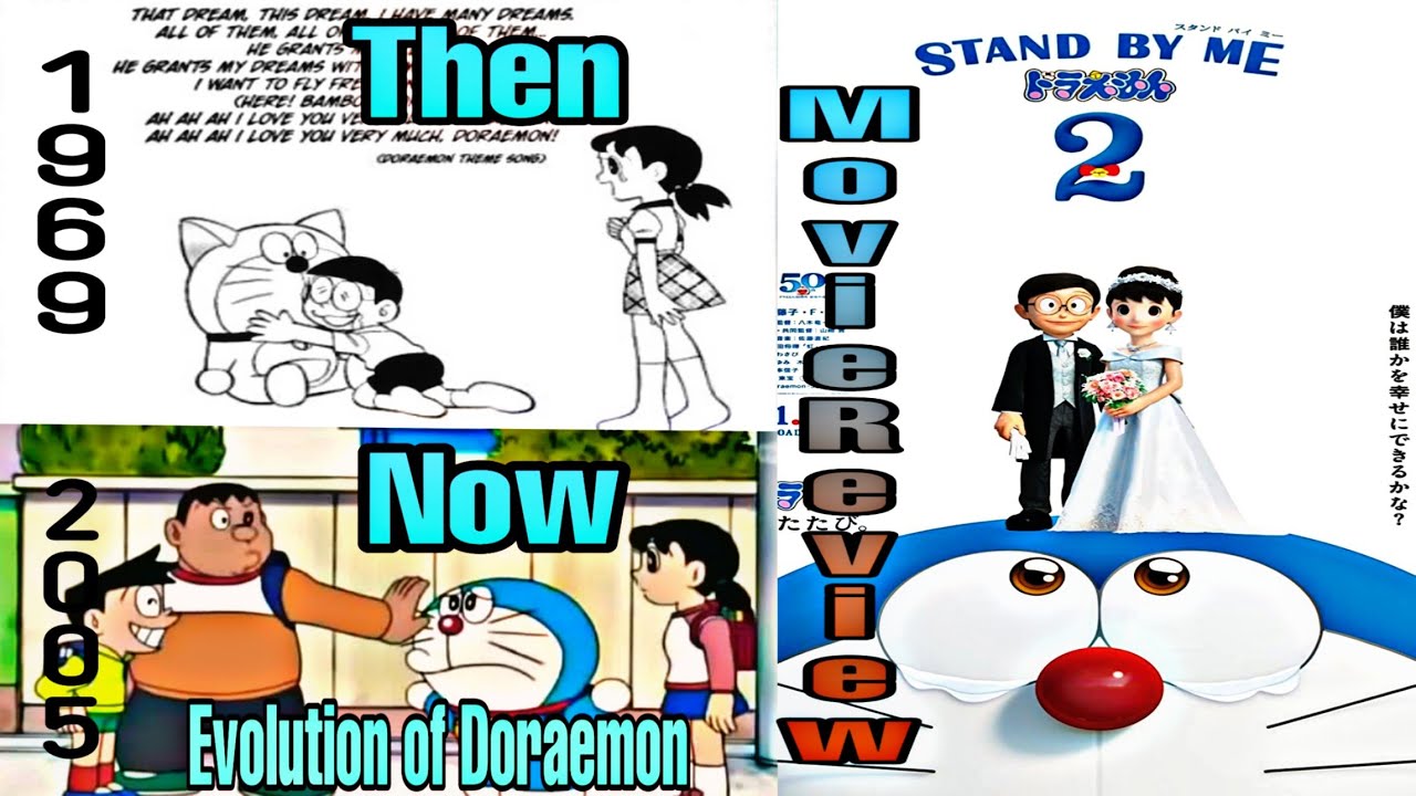 EVOLUTION OF DORAEMON | DORAEMON STAND BY ME 2 TRAILER REVIEW ...