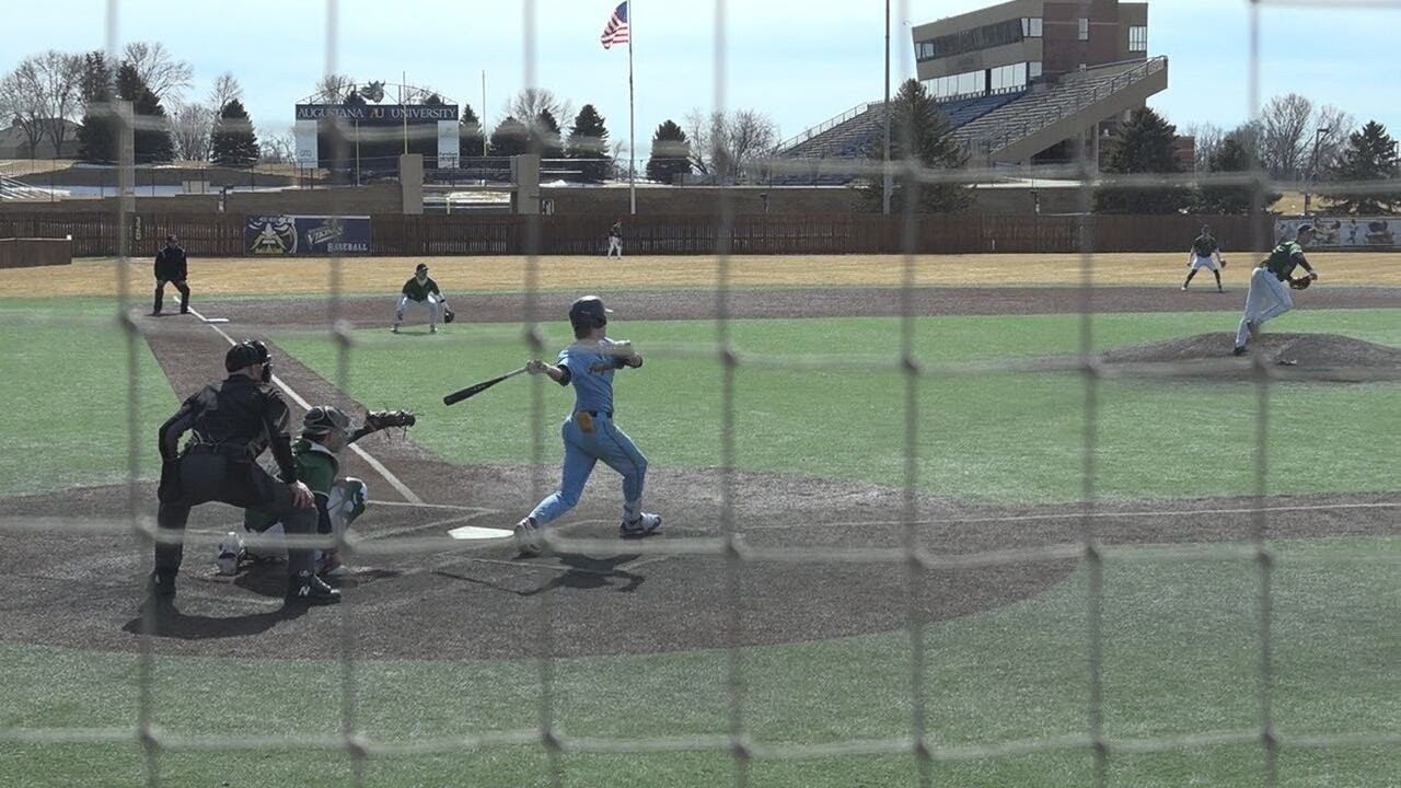 Augie baseball blasts Bemidji State to deliver Tim Huber's 600th career ...