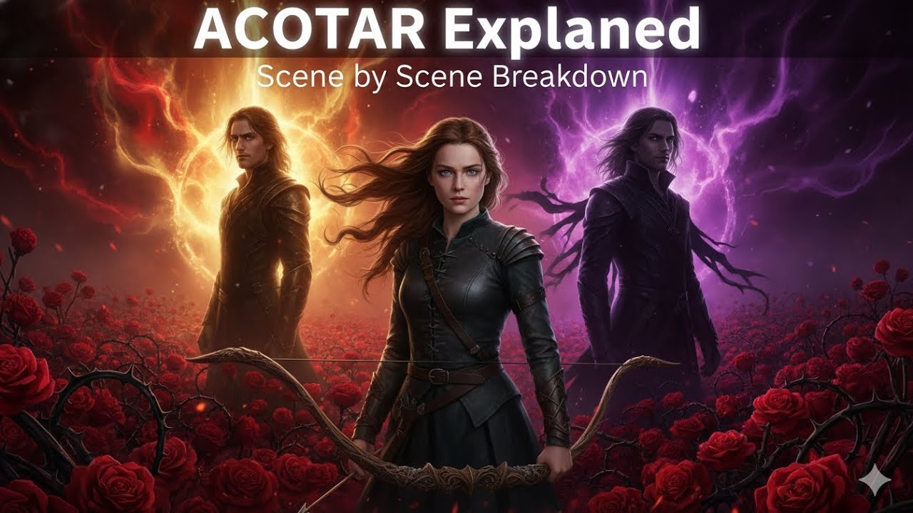 A Court of Thorns and Roses FULL STORY | ACOTAR Explained Scene-By ...