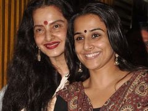 Vidya Balan & Rekha's MAKEUP HORROR - YouTube