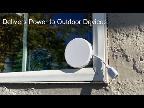Power Mole V2 Power Outdoor Devices via Indoor Outlets - YouTube
