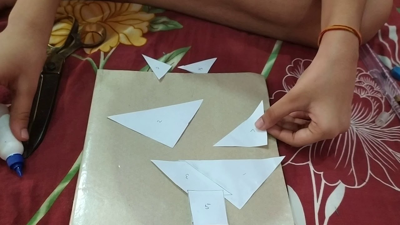 How to make a house with Tangram - YouTube
