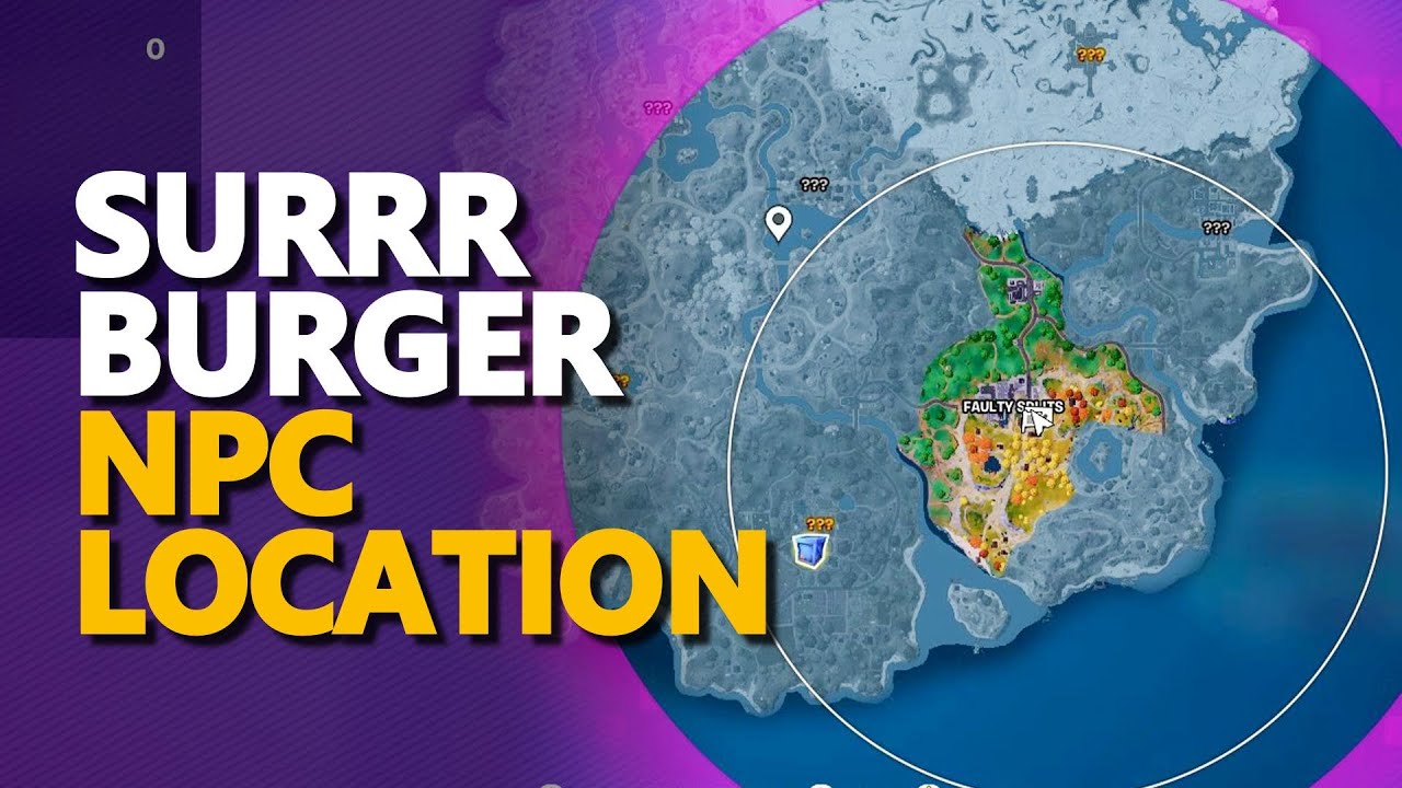 Surrr Burger Fortnite Location - YouTube