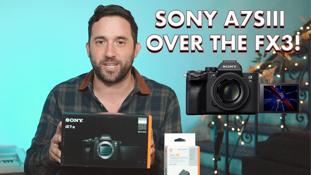 UNBOXING OF THE SONY A7Siii & WHY I BOUGHT THE A7Siii over the FX3 ...