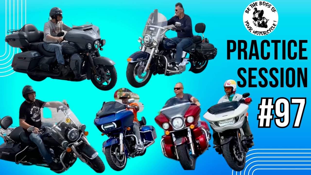 Practice Session #97 - Advanced Slow Speed Motorcycle Riding Skills ...