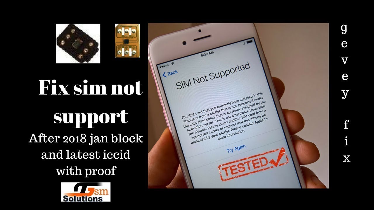 Gevey SIM LTE Setting in iPhone How added in ICCID After Auto gevey sim ...