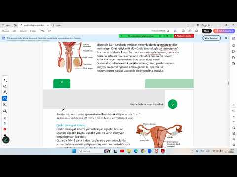 8ci sinif BİOLOGİYA 6.4 İnsanın cinsiyyet sistemi yeni derslik