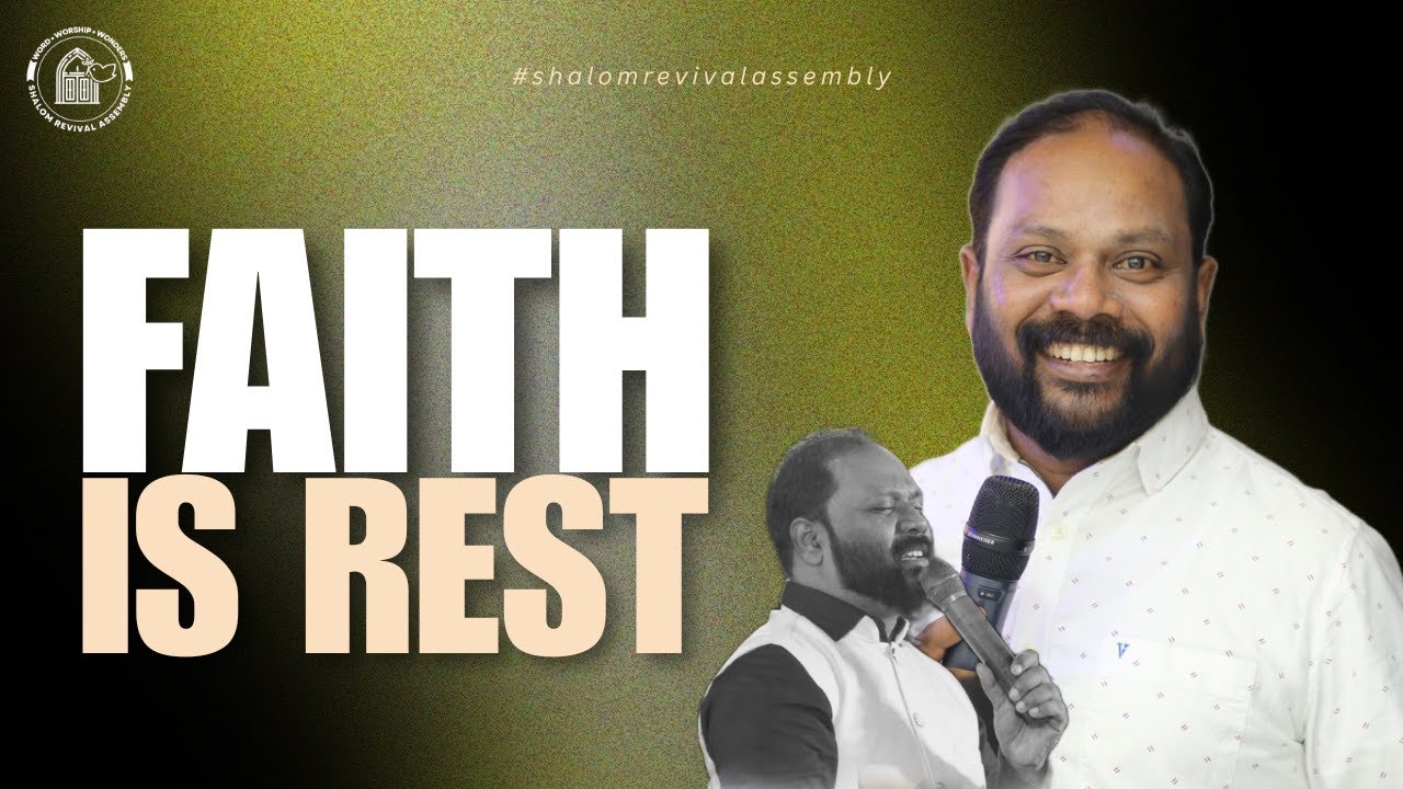 Faith is Rest | Apo. J Samuel Shalom & Bincy Jomon | # ...