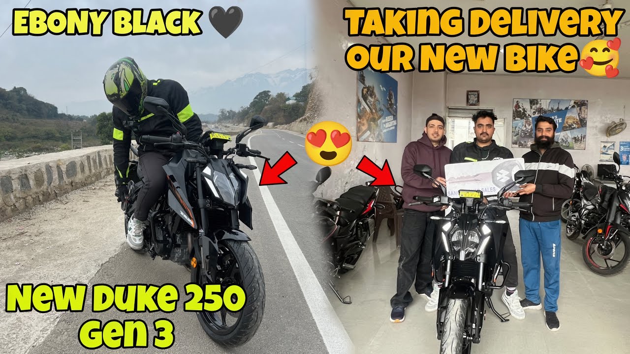 Finally Taking Delivery of New KTM DUKE 250 GEN 3 Full [Z-Black ] ☠️🚀 ...