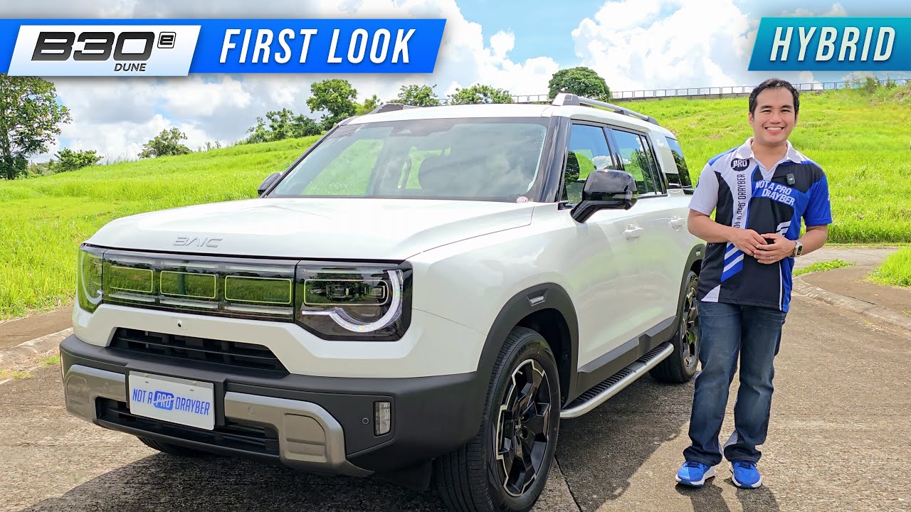 BAIC B30e Dune Hybrid Off-roader for ₱1,788,000!! | First Look - YouTube