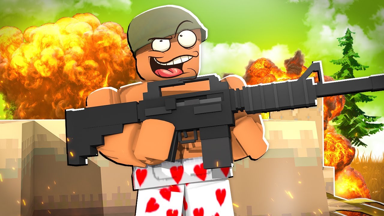 JE SUIS LE SOLDAT LE PLUS FORT DE ROBLOX (Arsenal Roblox) - YouTube