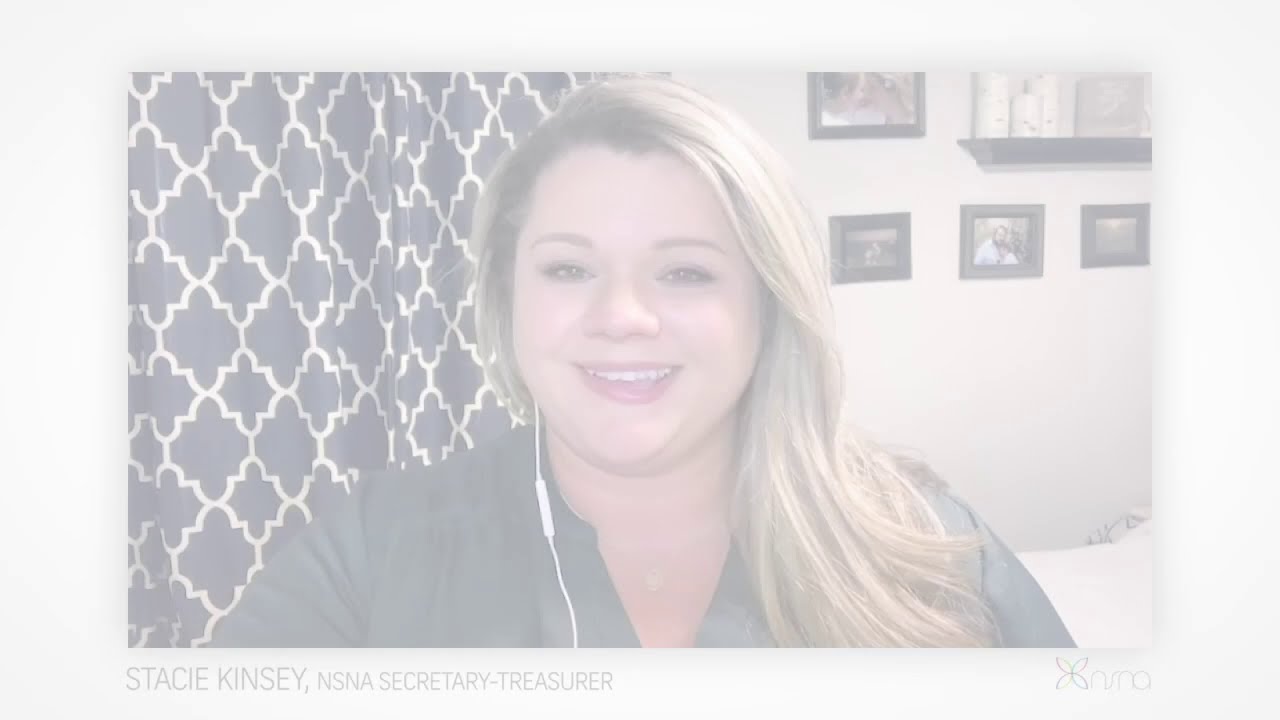 NSNA 2020-2021 Secretary/Treasurer Stacie Kinsey speaks on the role of ...