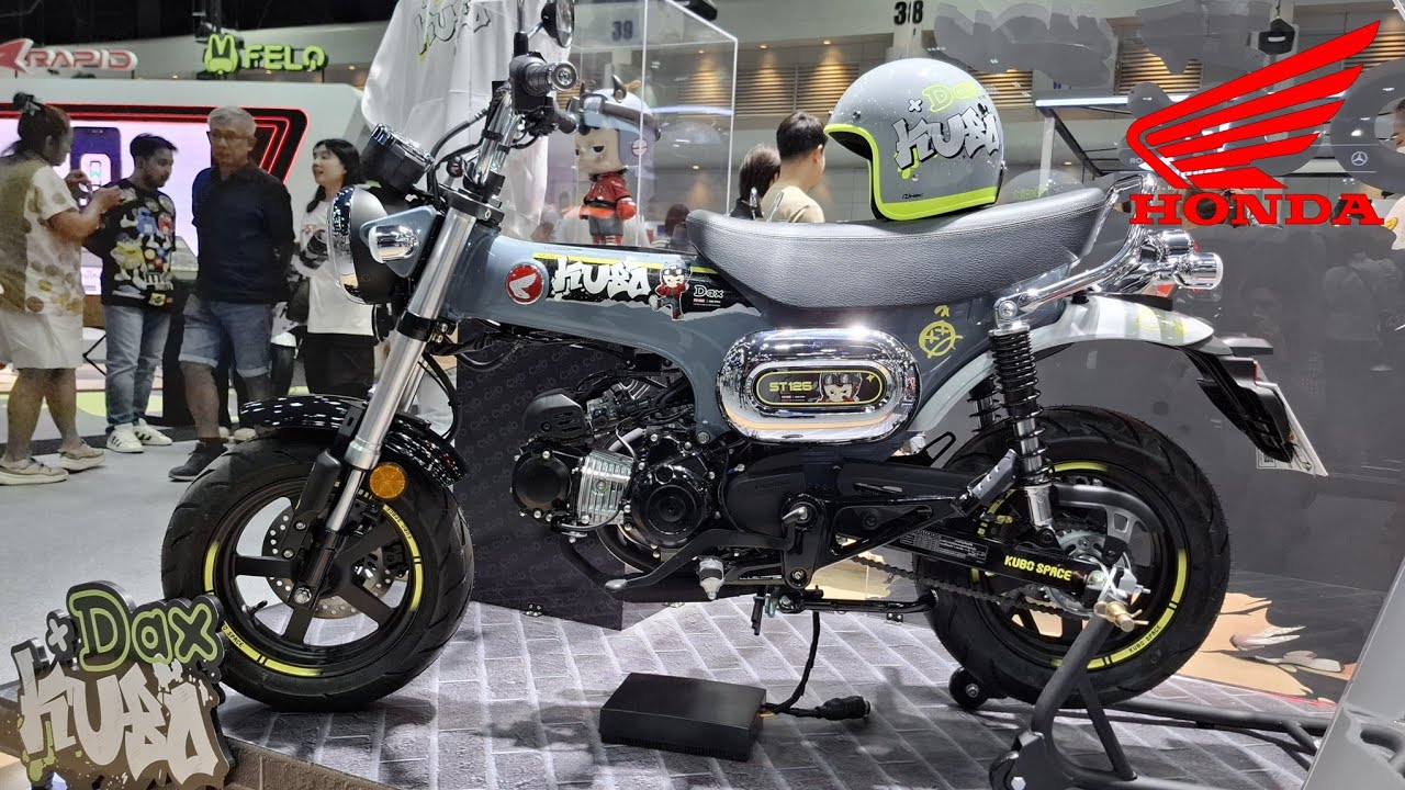 ฮอนด้า Honda DAX 125 KUBO Limited Edition 2024 | สปอร์ตมินิไบค์ | Exterior and Interior - YouTube
