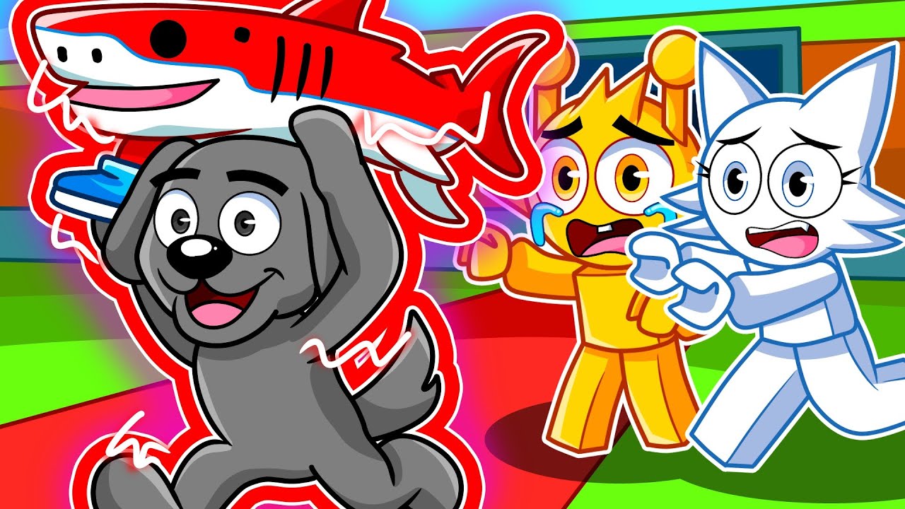 Me Convertí en PERRO y ROBÉ Todos los BRAINROTS de mis Amigos! (sprunki ...