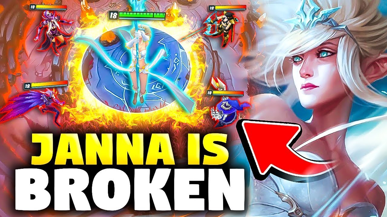 Janna is the QUEEN of Arena mode... (1600+ AP!) - YouTube