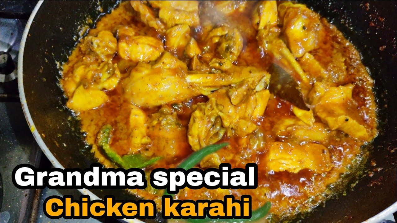Mother's special karahi ghost recipe| Chicken karahi|Special recipe|How ...