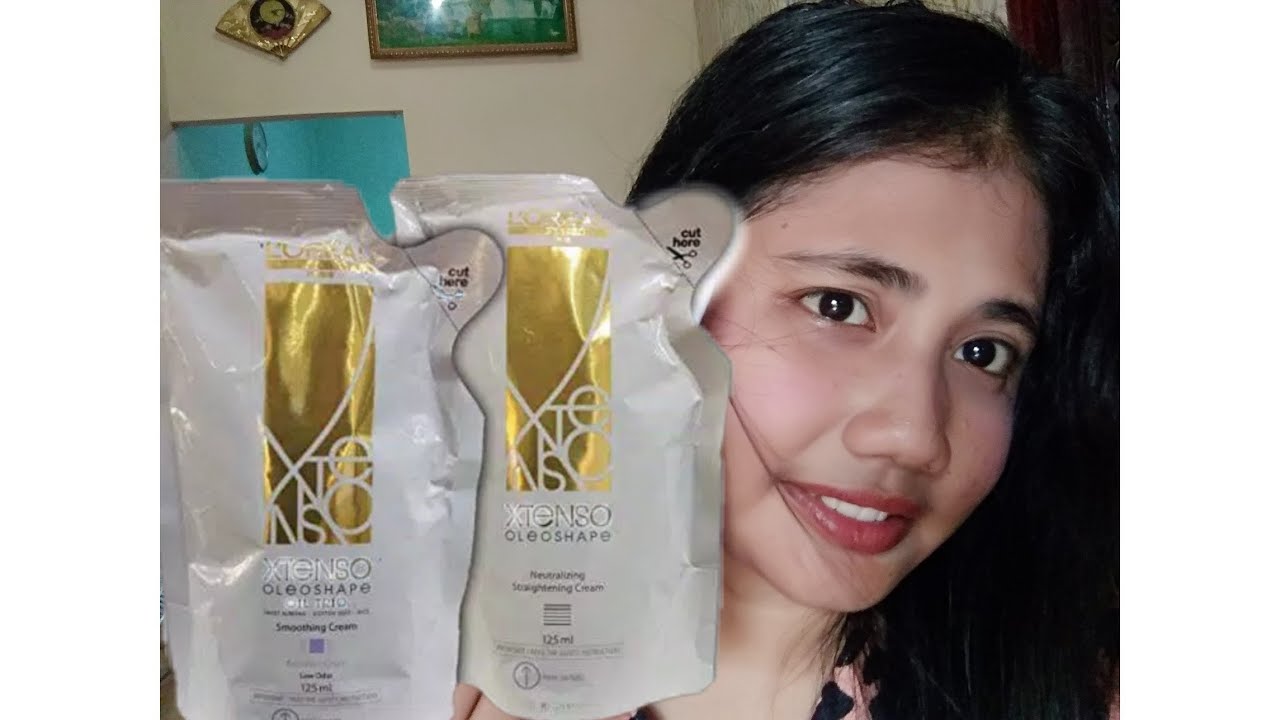 Cara smoothing rambut sendiri || Review produk Loreal Xtenso - YouTube