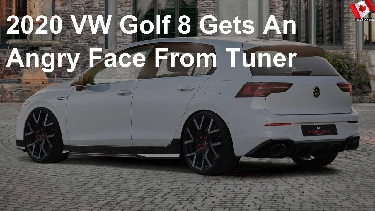 2020 VW Golf 8 Gets An Angry Face From Tuner - YouTube