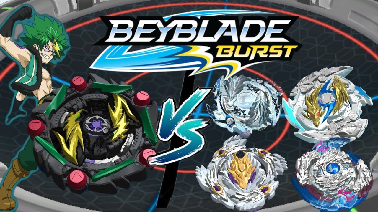 Curse Satomb Vs All Luinor, s Evolutions!! Beyblade Burst Rivals Game ...
